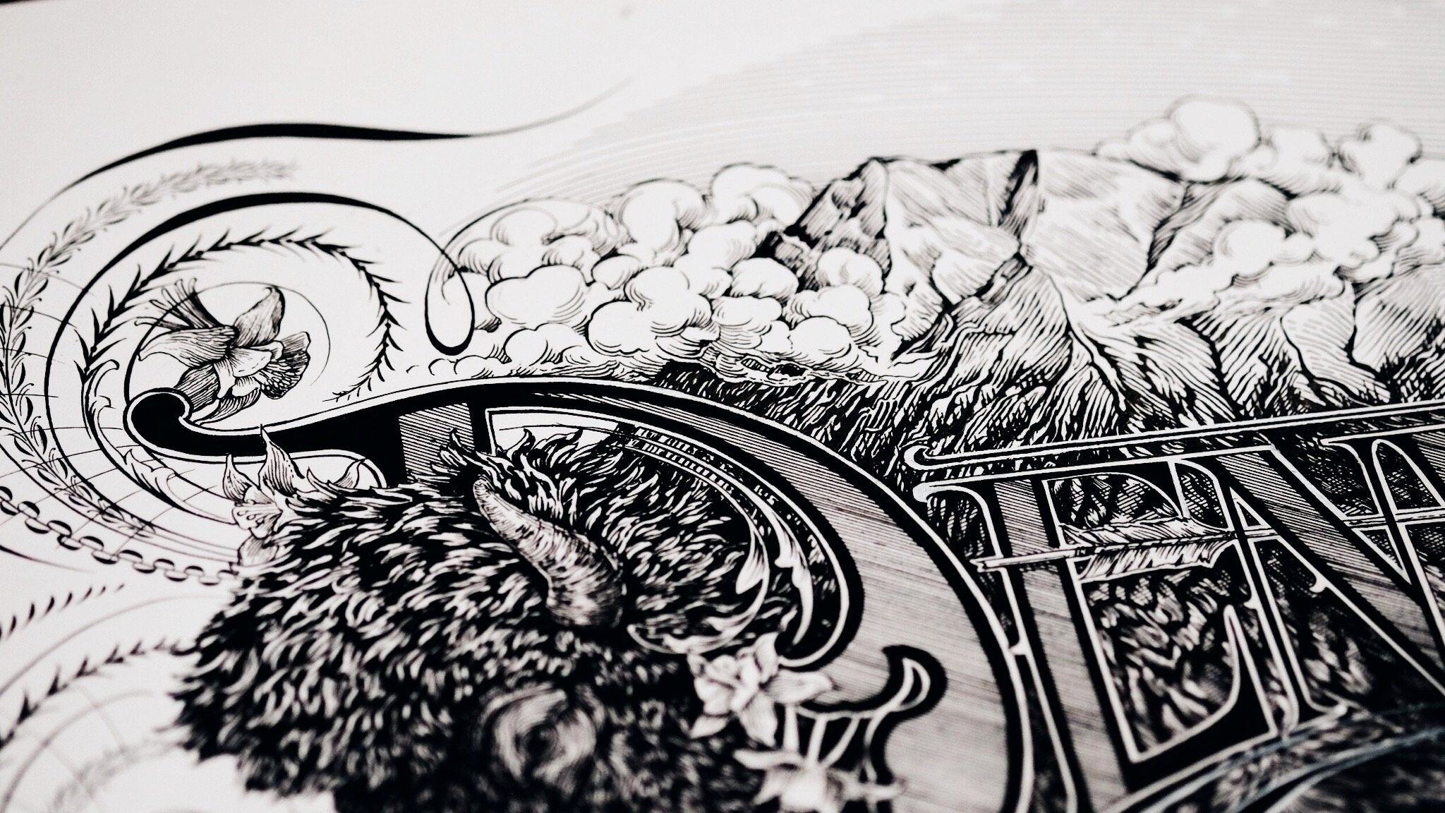 Denver Logo – Jake Weidmann Artist and Master Penman