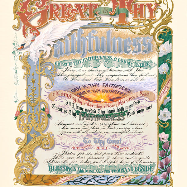 Great Is Thy Faithfulness Tattoo