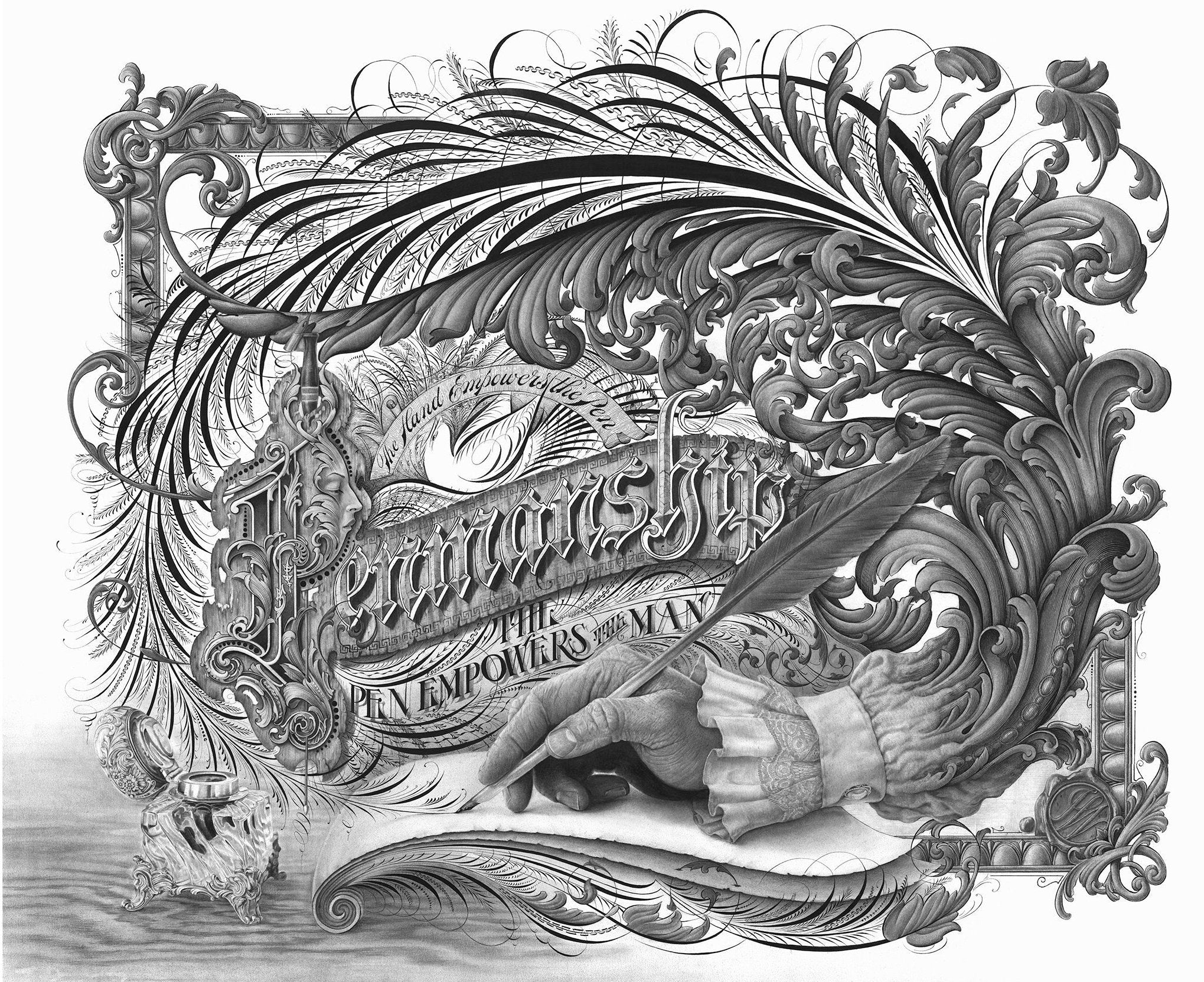 Penmanship – Jake Weidmann Artist and Master Penman