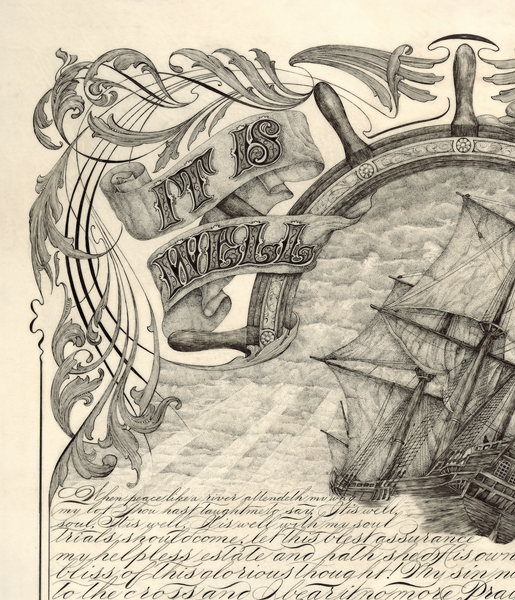 It Is Well – Jake Weidmann Artist and Master Penman